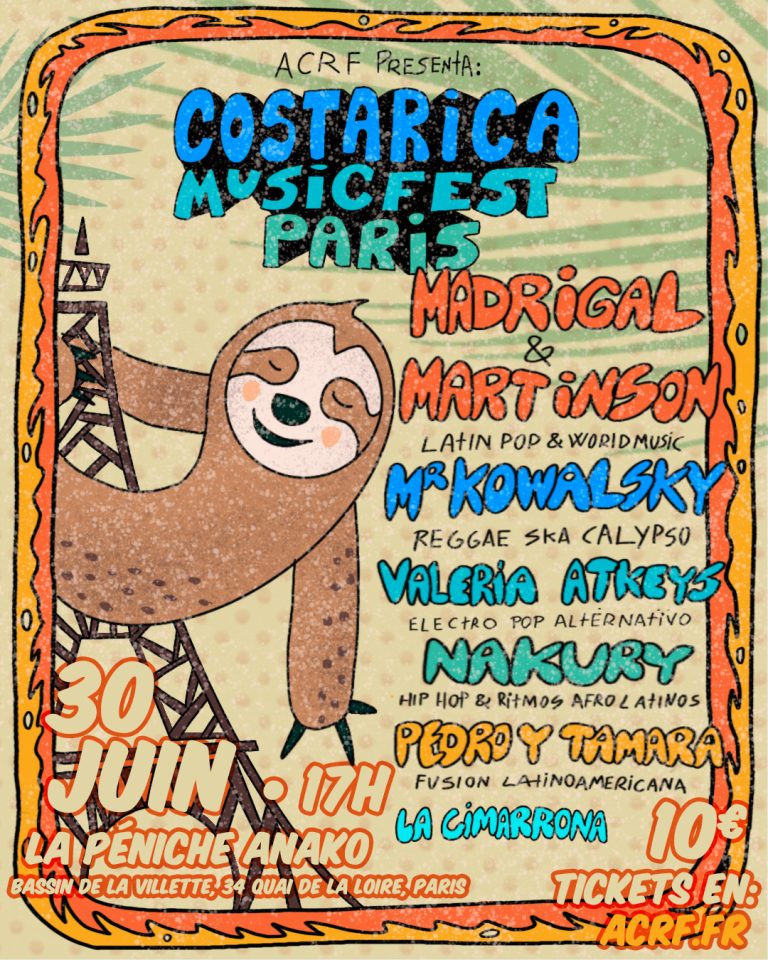Costa Rica Music Fest - Asociación de Costarricenses en Francia